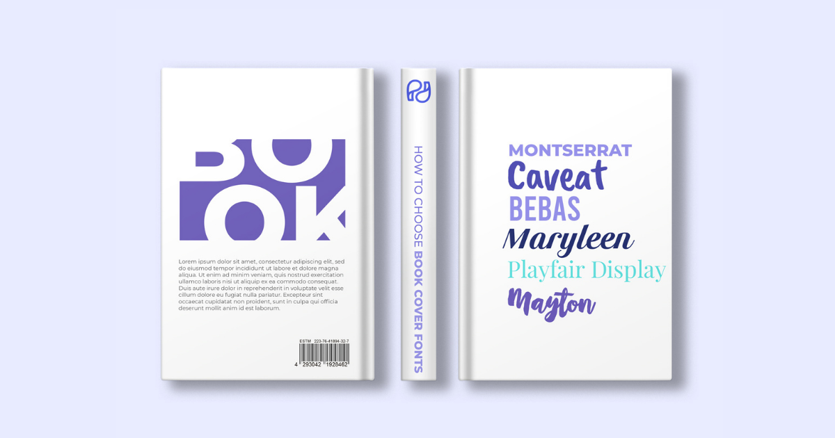 How to Choose Book Cover Fonts and Have an Aesthetic Book Cover