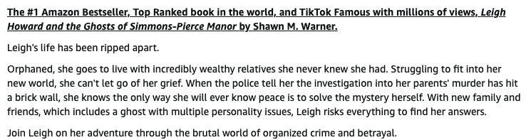 How to Write a Book Description (+ Book Description Examples)