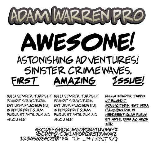 23 Comic Book and Manga Fonts To Inspire Your Next Project