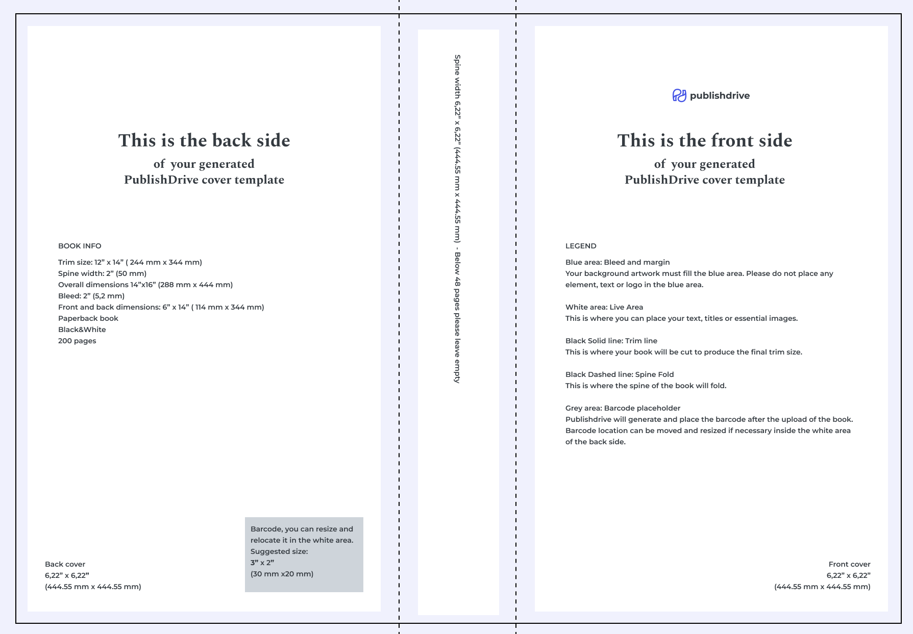 Book Cover Outline