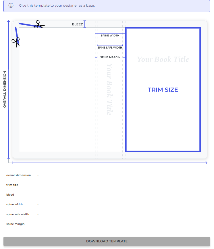 Print Cover Template Generator - PublishDrive