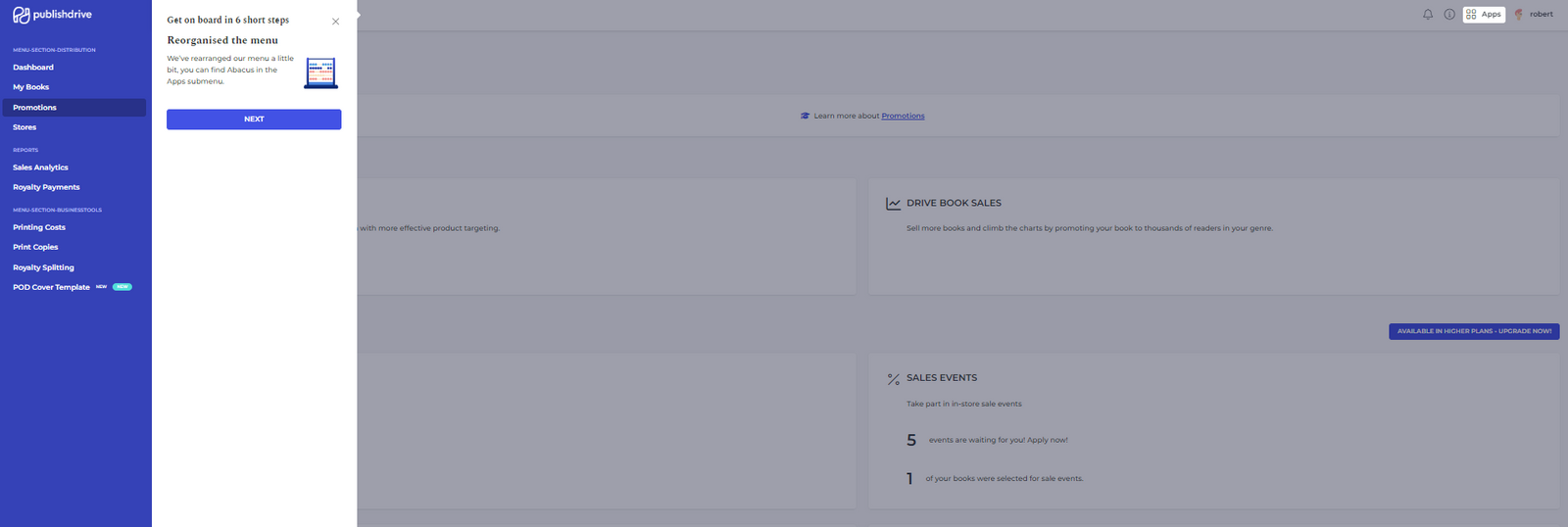New PublishDrive Features and Upgrades