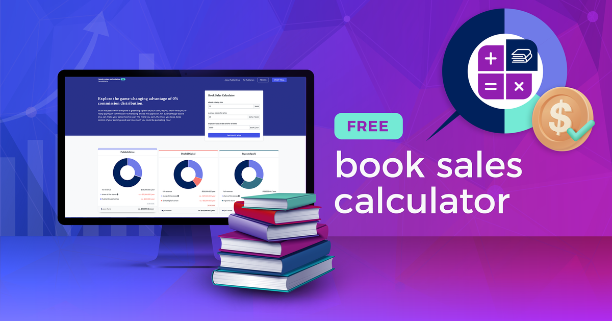 How PublishDrive's Book Sales Calculator Works