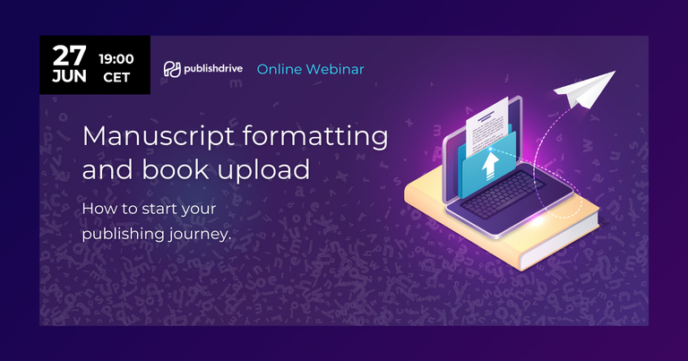 [Webinar] Effective Manuscript Formatting and Book Upload